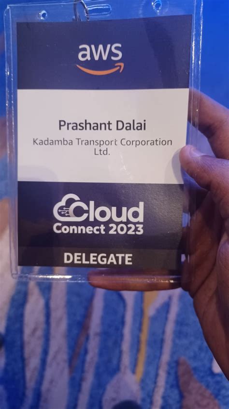 Prashant R Dalai On Linkedin Kadambasoftec Awscloudconnect Aws
