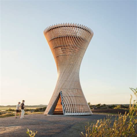 Effekt Completes Spiralling Camp Adventure Tower In Danish Forest