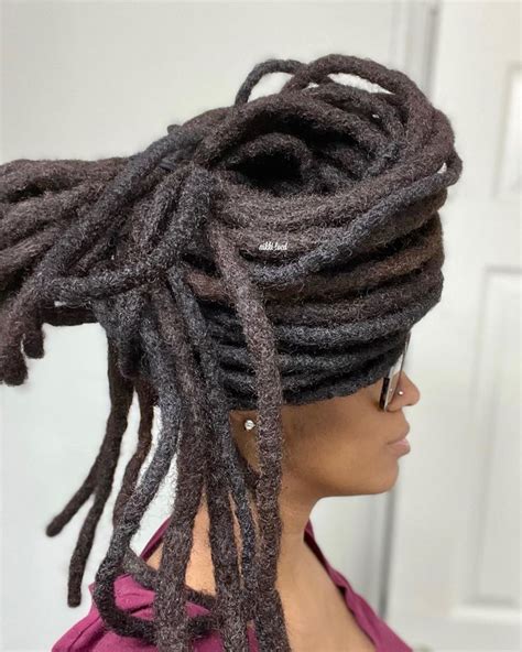 Pin By Iris White On Thinkin Bout Dreads Beautiful Black Hair