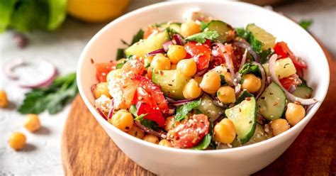 20 Best Chickpea Salad Recipes Insanely Good