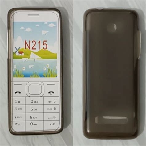 خرید و قیمت کاور قاب ژله ای نوکیا مدل 2152015 قدیمی دوربین دار از غرفه تهران تل 09120906384