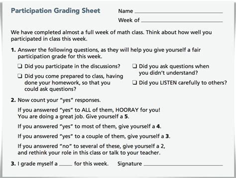 Grading Examples Connected Mathematics Project