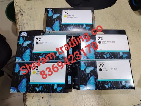 Black Hp 72 Ink Cartridge At ₹ 1750piece In Mumbai Id 2855700648662