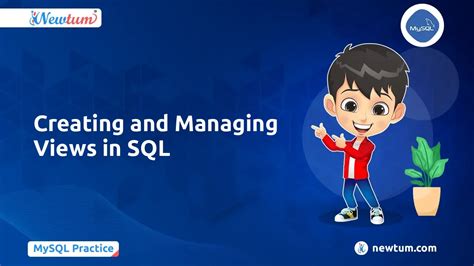 Creating And Managing Views In Sql Newtum