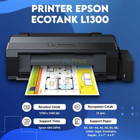 Printer Epson L1300 A3 Ink Tank New | Lazada Indonesia