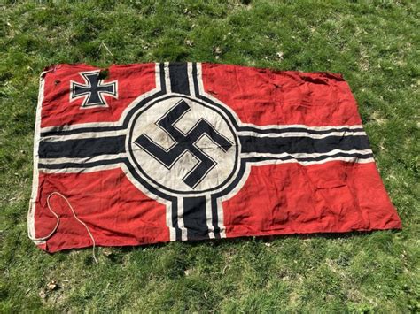 Chase Militaria Ww2 German Kriegsamarine Battle Flag 170x320