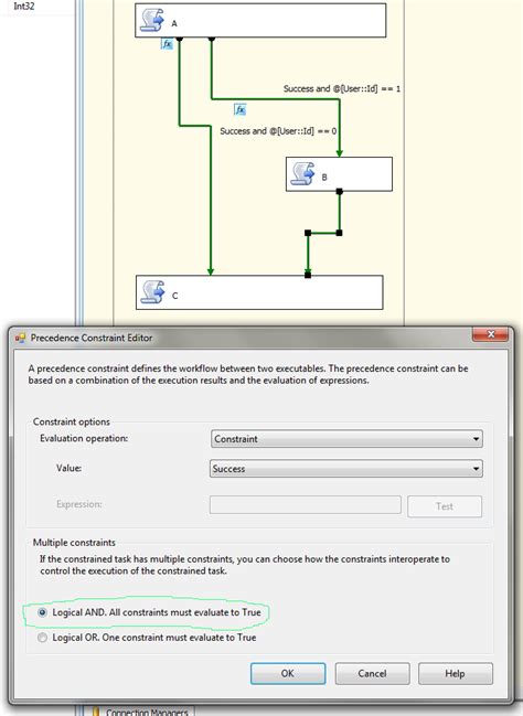 Richie S Blog SSIS Conditional Flow Constraints How To Do An IF THEN