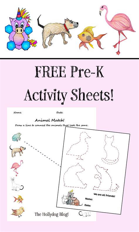 Free Printable Preschool Activity Sheets Preschool Activity Sheets