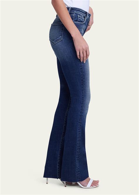 L Agence Ruth High Rise Straight Jeans Bergdorf Goodman