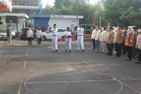 Upacara Peringatan HUT RI Ke 77 Universitas Sahid