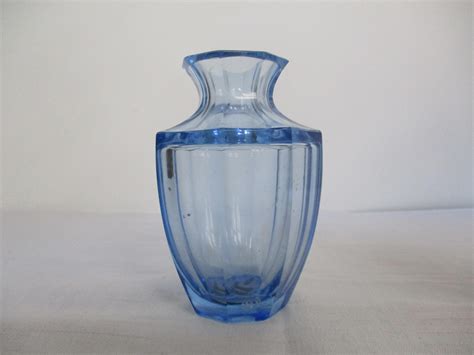 Art Deco Moser Glass Vase 1930s For Sale At 1stdibs
