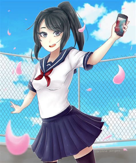 Ayano Aishi A K A Yandere Chan Yandere Simulator Pinterest My XXX Hot