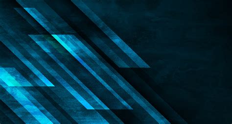 3d 파란색 거친 그런 지 테크노 추상 배경 겹침 레이어는 대각선 효과 장식으로 어두운 공간에 겹칩니다 배너 전단지 카드 또는 브로셔 표지를 위한 현대적인 그래픽 디자인