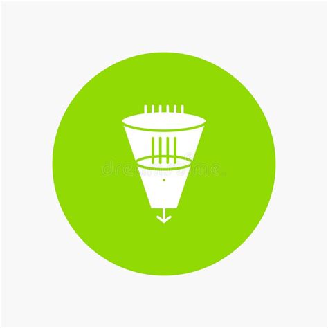 Dados Filtro Filtrando Filtragem Funil Ilustração Do Vetor