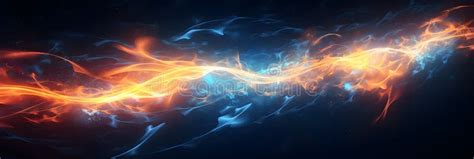 Energy Flow Background Abstract Background Beautiful Light Stock