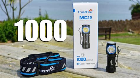 TrustFire MC12 - Proper Headlamp Kit - YouTube