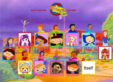 My The Magic School Busrides Again Cast By Lyteandronic On Deviantart