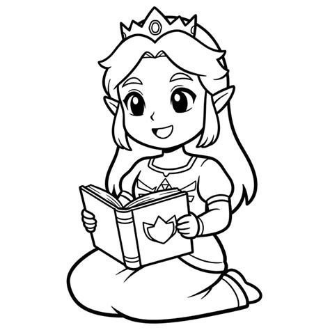 Fise De Colorat Cu Zelda Gratuit Descărcați Imprimați Sau Colorați