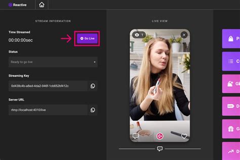 How To Use A Phone To Live Stream With Reactive Reactive