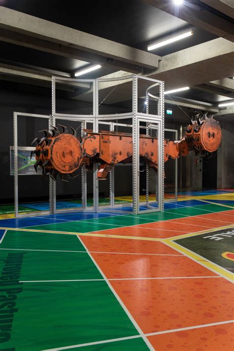 Joy Global Semi Autonomous Longwall Coal Mining 7ls8 Shearer Cardboard Display Simon Denny