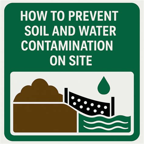 10 Powerful Tips To Prevent Soil And Water Contamination On Site OHSE