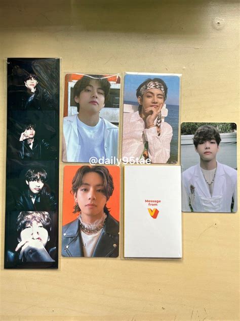WTS BTS V PHOTOCARDS Hobbies Toys Collectibles Memorabilia K