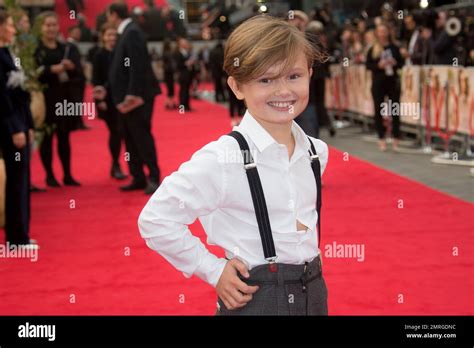 Actor Will Tilston Poses For Photographers Upon Arrival At The World Premiere Of The Film