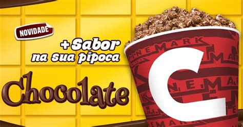 Cinemark passa a vender Pipoca de Chocolate GKPB Geek Publicitário