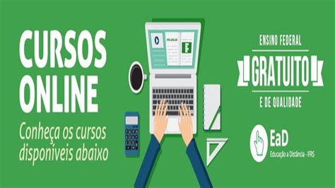 IFRS oferta 50 opções de cursos gratuitos EaD certificação de até