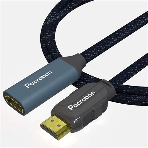 K Male To Female HDMI Cable Extension Cable Ft Amazon In Electronics