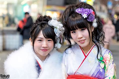 Coming Of Age Day Kimono In Japan 123 Tokyo Fashion
