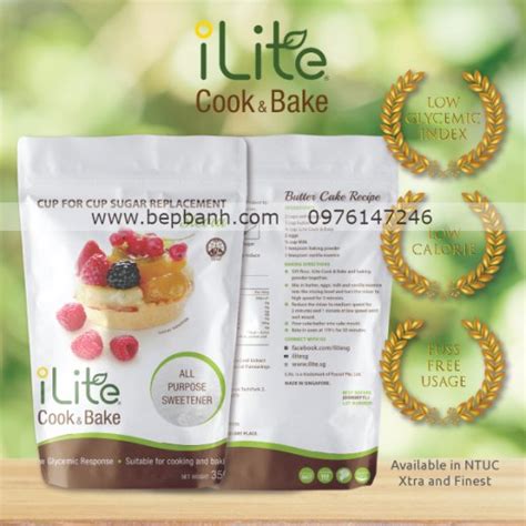 Đường Cỏ Ngọt ăn Kiêng Làm Bánh Ilite Cookandbake 350gr