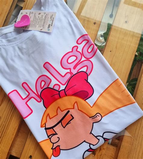 Camiseta De Camiseta Helga Pataki Hey Arnold Namahá Camisetas