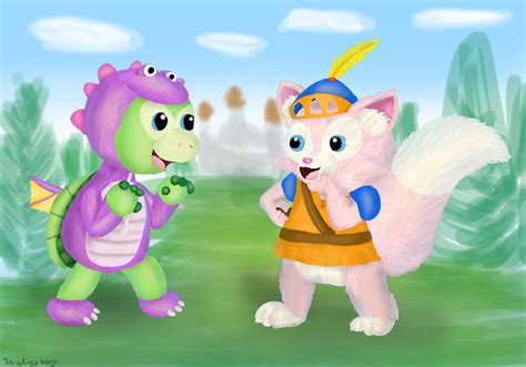 Linabell And The Dragon By Benedictterry On Newgrounds