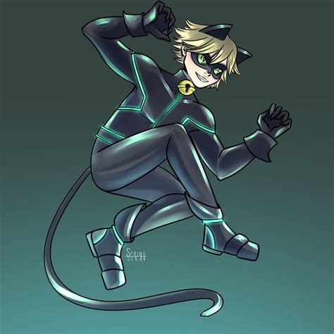 Artstation [fanart] Cat Noir Fan Art