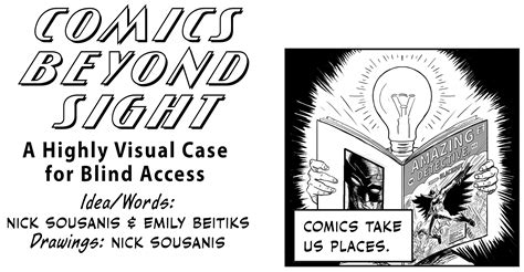 Comics Beyond Sight Lenore Albert California