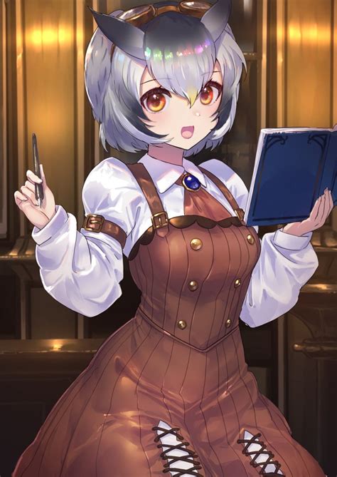 Northern White Faced Owl Kemono Friends And 1 More Drawn By Tadano