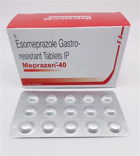 Esomeprazole 40 Mg Tablets At ₹ 950strip Esomeprazole Tablet In