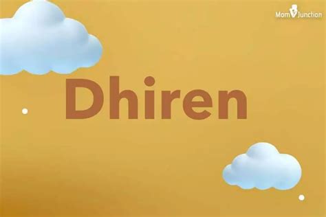 Dhiren Name Meaning Origin History And Popularity