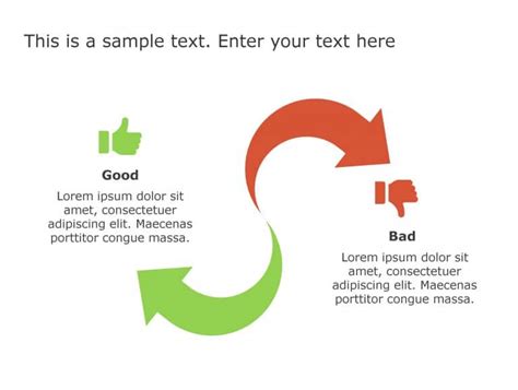 Good Bad Powerpoint Template 72 Good Bad Templates Slideuplift