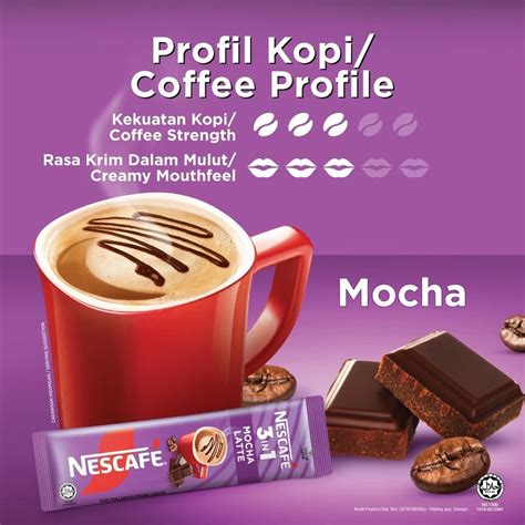 NescafÉ 3 In 1 Mocha Latte Instant Coffee 15s X 2 Packs Free Shipping Ebay
