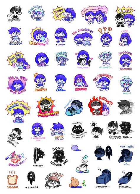 Omori Stickers Fandom