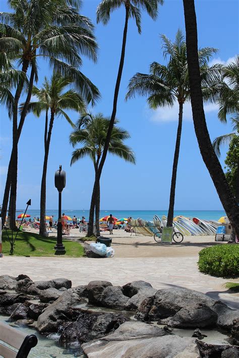 Waikiki Beach Hawaii Holiday Free Photo On Pixabay Pixabay