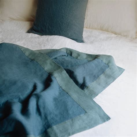 Linen Throw Blankets By Rough Linen
