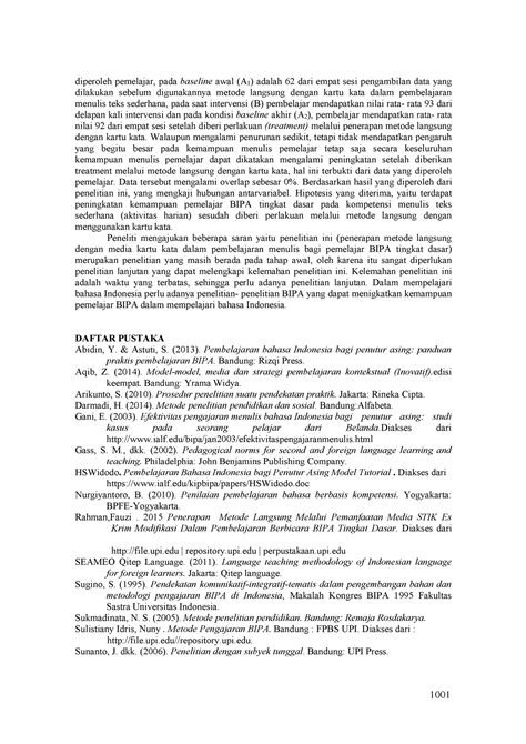 E Prosiding Riksa Bahasa XI Pdf Diperoleh Pemelajar Pada Baseline Awal A