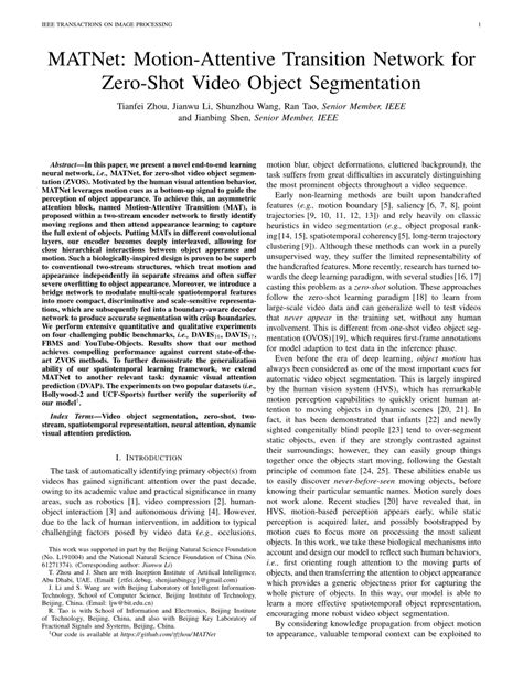 Pdf Matnet Motion Attentive Transition Network For Zero Shot Video
