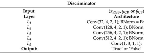 Architecture Of The Discriminator Download Scientific Diagram