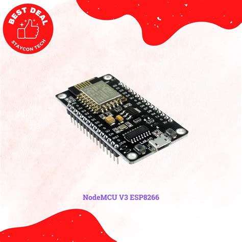 Nodemcu V3 Esp8266 Esp 12e Wifi Iot Development Board Shopee Philippines