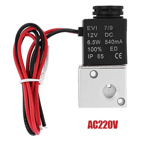Buy Electric Solenoid Air Valves Way Position Normally Closed Electromagnetic Air Valves G