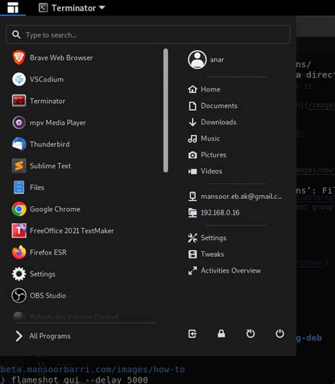 Must Have GNOME Extensions Mansoor Barri